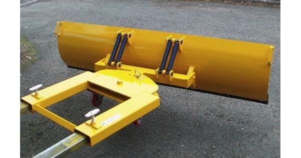 Forklift Snow Plough - Sprung Loaded