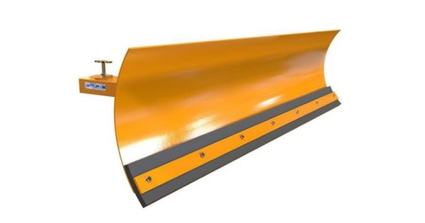 Forklift Snow Plough - Rubber Blade