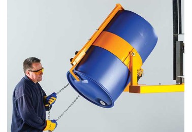 Forklift Poly Drum Lifter / Rotator