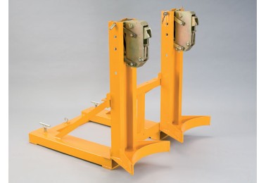 Double Drum Forklift Grab with Gator Grip