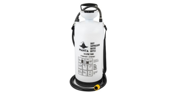 Manta Dust Suppression Water Bottle Container Tank 14 Litre