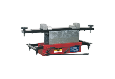 Jacking Beam with Arm Extenders and Flat Roller Support