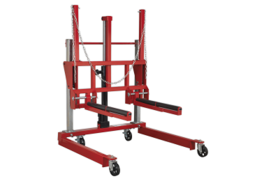 Wheel Removal Trolley 500kg Adjustable Width