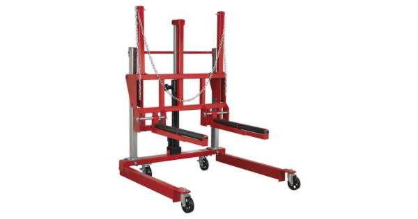 Wheel Removal Trolley 500kg Adjustable Width