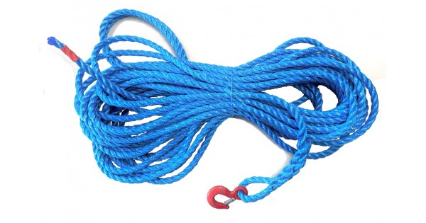 Securpulley Rope - 60m long with hook end