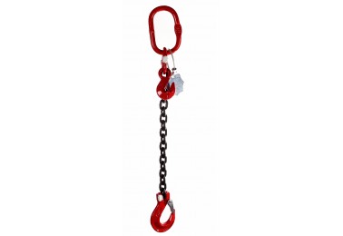 Single Leg Grade 8 Chain Sling from 7mm dia (1.5t) up to 32mm Dia (31 ...