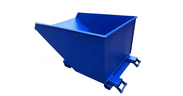 Self Locking Telehandler Skip – 1250L UK Auto-Tipping Skip