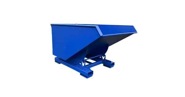Forklift Self Tipping Skip – Heavy Duty UK Manufactured Roll Forward Skip