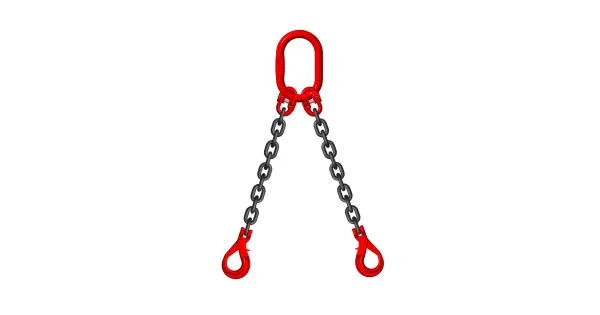 7mm Two Leg Grade 8 Chain Sling 2.12 tonne