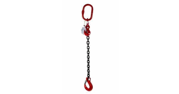 16mm Single Leg Grade 8 Chain Sling 8 tonne