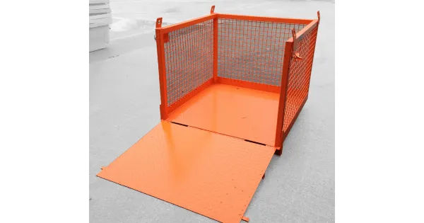 Goods Carrying Cage with Ramp