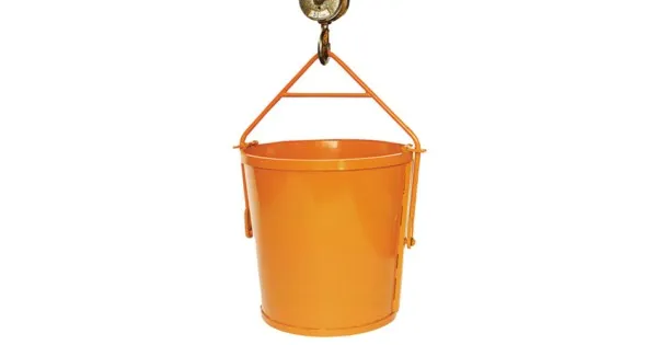 Circular Muck Skip MS 1224 – Compact Waste Skip with Safety Locking Fingers