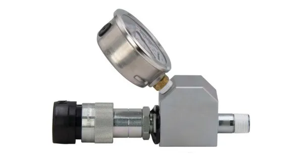 Enerpac GA45GC, 45 Degree Angled Gauge Adaptor Assembly