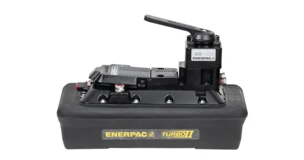 Enerpac PAMG1405N Turbo II Air Hydraulic Pump, Manual Valve