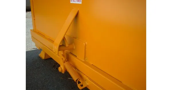 Forklift Drop Bottom Skip – Fast, Safe Bottom-Emptying Skip for Forklifts