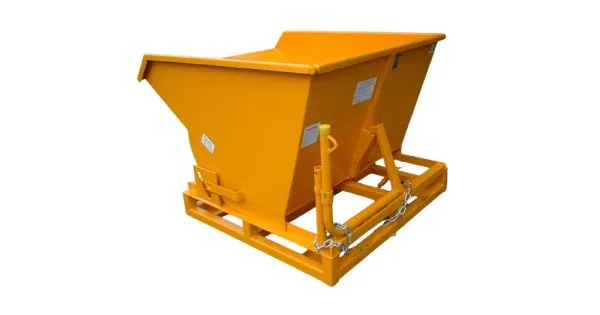 Universal Tipping Skip Heavy Duty – Robust Forklift & Telehandler Skip