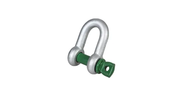 Green Pin Alloy Dee Shackle Screw Pin