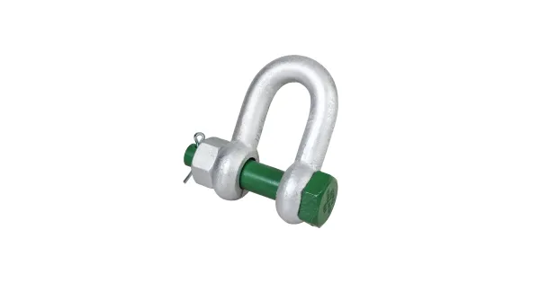 Green Pin Alloy Dee Shackle Safety Pin
