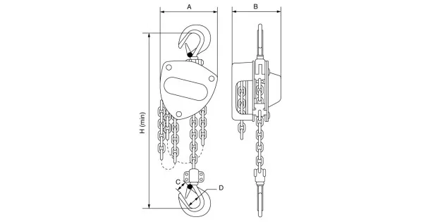 GT Viper Chain Block