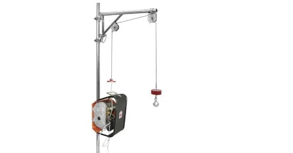110 Volt Floor Mounted Scaffold Hoist