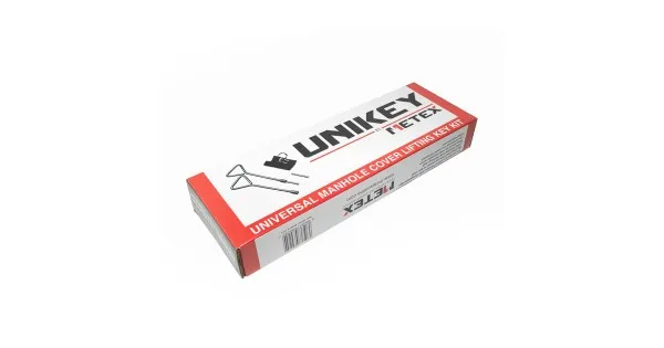 Metex Unikey, Universal Manhole Key Lifting Set (c/w Carry Case)