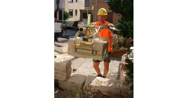 Probst TSZ-UNI & TSZ-MAXI Block Grippers – 800kg Concrete Step Handles