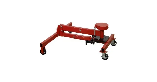 Folding 360º Rotating Engine Stand with Geared Handle Drive