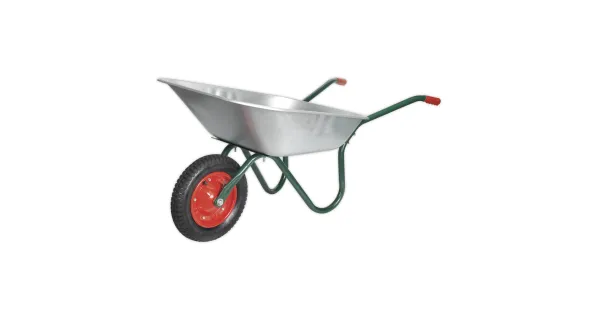 Lightweight Galvanised Wheelbarrow