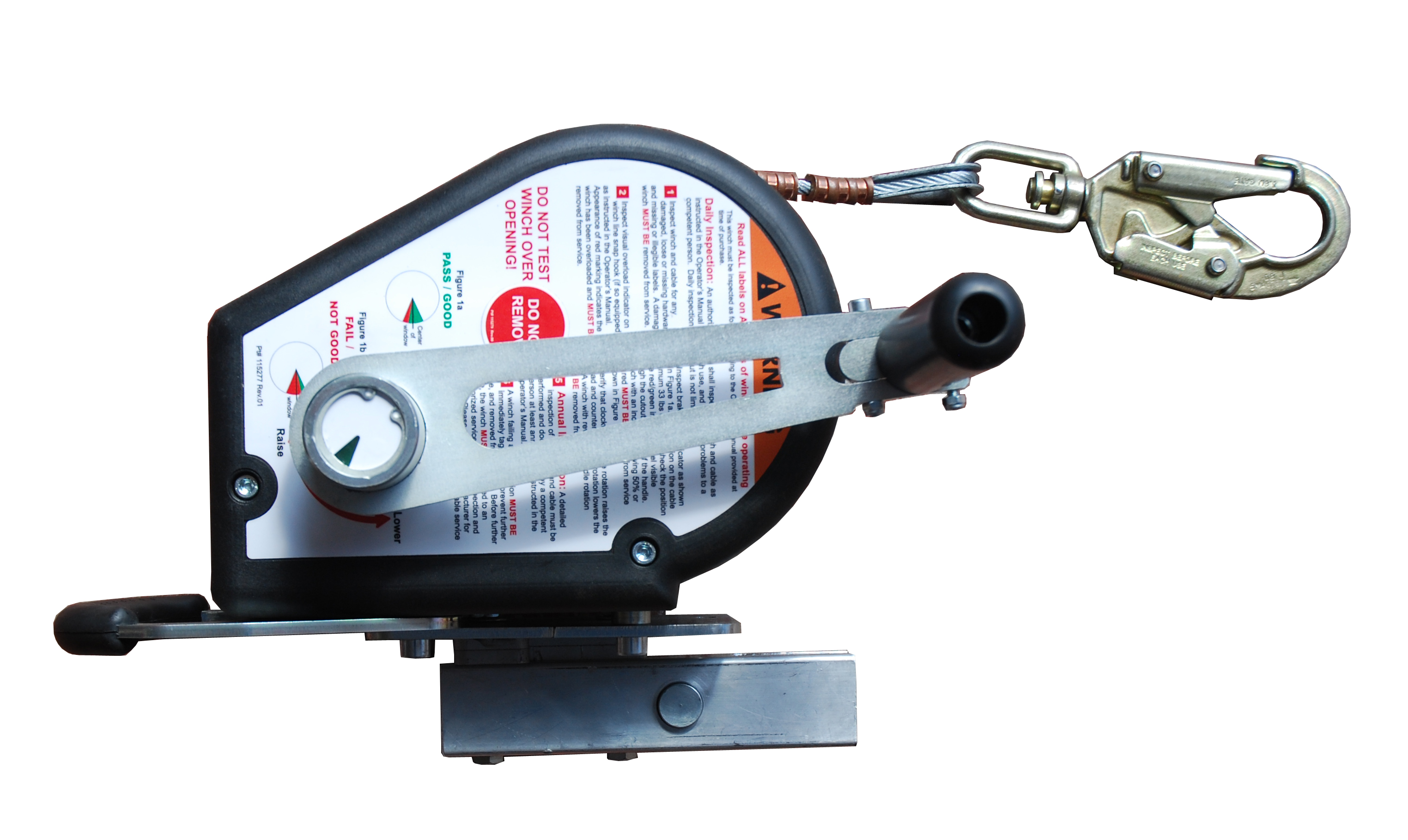 Abtech Davit System c/w Counterweight Base 30073KIT