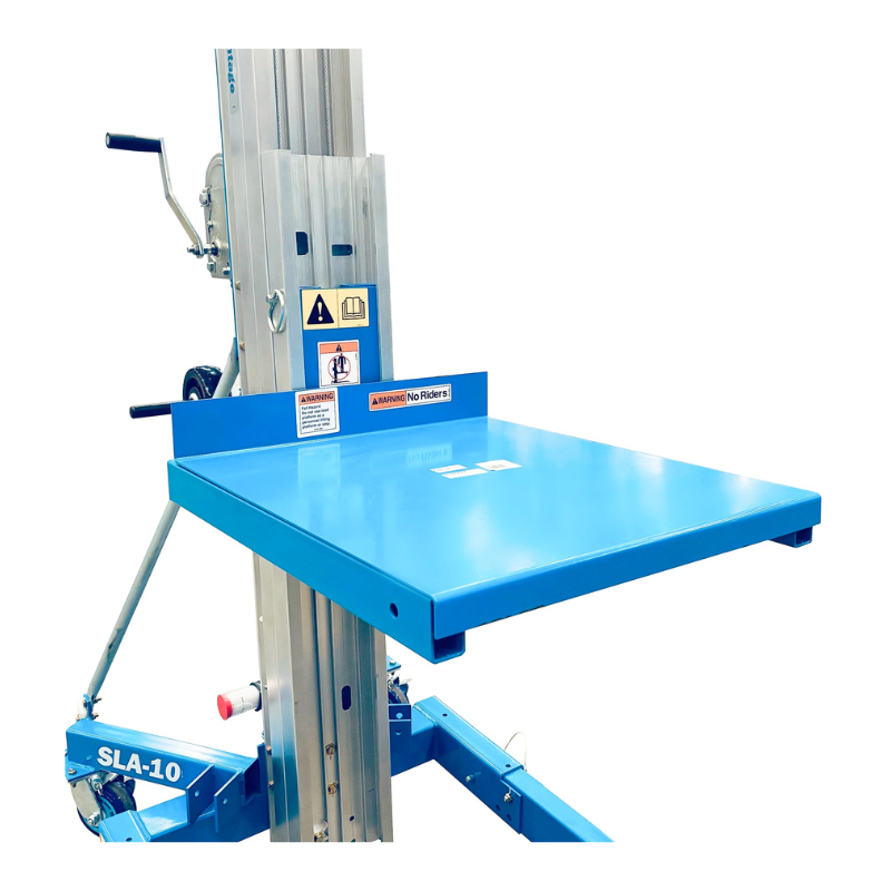 Genie SLA15 Standard Base – Manual Material Lift with 363kg Capacity